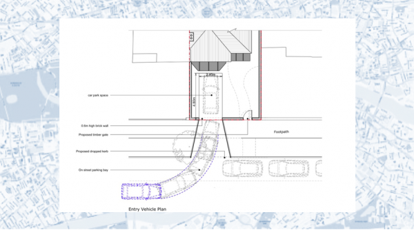 Approval: Householder Application for Dropped Kerb & Outbuilding | MZAs ...